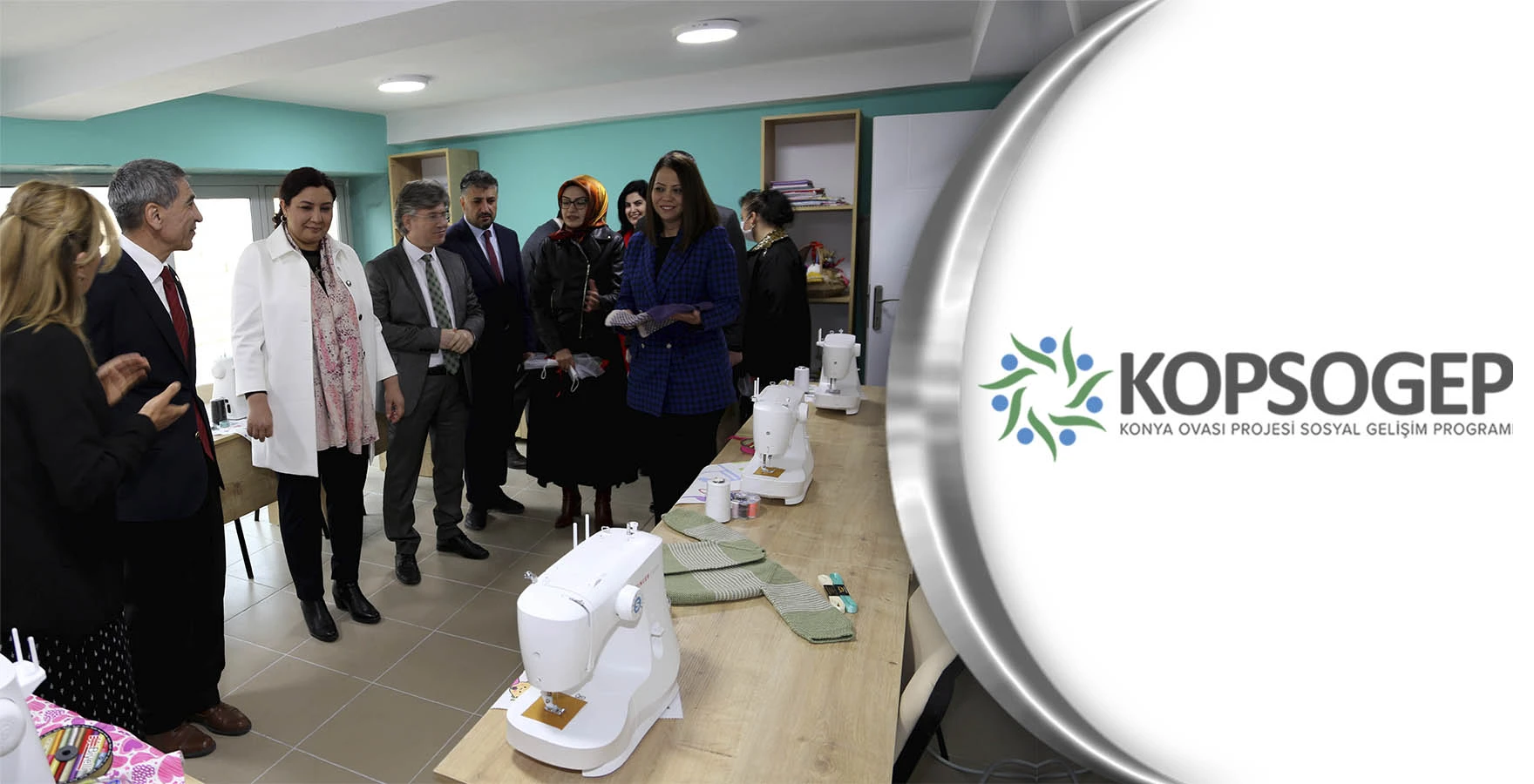 Dünyanın İlk Kadın Teşkilatına KOP Desteği - Konya Ovası Projesi (KOP ...
